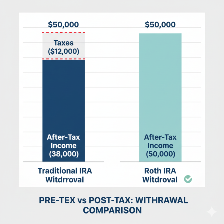 Pre vs. Post-Tax Retirement Withdrawals | American Bullion